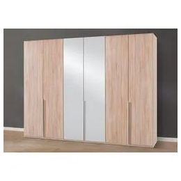 Kleiderschrank wimex "New York", braun (struktureichefarben hell), B:270cm H:208cm T:58cm, Schr&auml;nke, Kleiderschrank