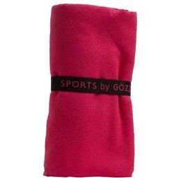 G&ouml;zze Badetuch G&Ouml;ZZE "Sports by G&ouml;zze", pink, B:110cm L:175cm, Microfaser, Obermaterial: 90% Polyester, 10% Polyamid, Handt&uuml;cher, Badetuch, Sporthandtuch, Gr&ouml;&szlig;e 110x175 cm, schnell trocknend durch Microfaser