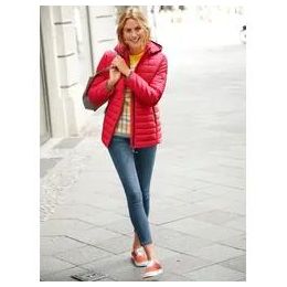 Steppjacke Casual Looks, Damen, Gr. 54, rot, 100% Polyester, unifarben, Jacken Steppjacke