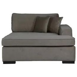 Sofaelement Home Affaire "Skara", grau (taupe), B:110cm H:86cm T:160cm, Polsterelemente, Modul zum eigenen Zusammenstellen, in vielen Bezugsqualit&auml;ten