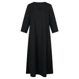Jersey-Kleid 3/4-Arm Emilia Lay schwarz, 54