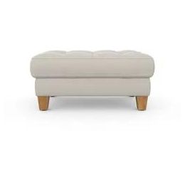Sit & More Stauraumhocker SIT & MORE "Westham", beige (creme), B:101cm H:47cm T:66cm, 90% Polyester 10%Polyamid, Hocker, wahlewise mit/ohne Federkern
