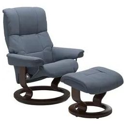 Relaxsessel stressless "Mayfair", blau (sparrow blau paloma), B:75cm H:99cm T:73cm, Leder BATICK: BATICK ist ein leicht korrigiertes, durchgef&auml;rbtes und genarbtes M&ouml;belleder, bei dem die meisten Unebenheiten und Spuren in der Regel entfernt wurden.;Leder PALOMA: PALOMA ist ein durchgef&auml;rbtes Semianilin-M&ouml;belleder mit nat&uuml;rlicher Narbung.;ROHLEDER Stoff Q2 FARON: Ein fester zuverl&auml;ssiger Boucl&eacute; mit
