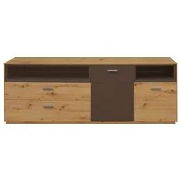 M&auml;usbacher Kommode M&Auml;USBACHER "Frame", beige (asteichefarben, lava matt), B:197cm H:74cm T:41cm, Sideboards, Kommode, Breite 197 cm