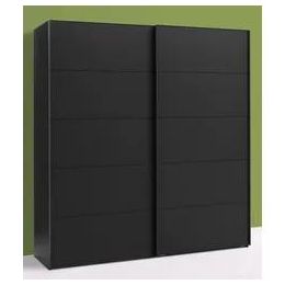 Schwebet&uuml;renschrank Wiemann "Westside", grau (havannafarben), B:200cm H:236cm T:67cm, Schr&auml;nke, Schwebet&uuml;renschrank