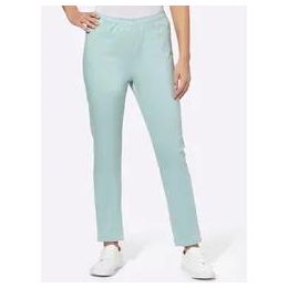 Jeansjeggings Classic Basics, Damen, Gr. 46, Normalgr&ouml;&szlig;en, gr&uuml;n (mint), 98% Baumwolle, 2% Elasthan, unifarben, lang, Jeans