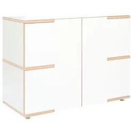 Mehrzweckschrank Tojo "stau", wei&szlig;, B:100cm H:75cm T:40cm, MDF, Schr&auml;nke, Mehrzweckschrank