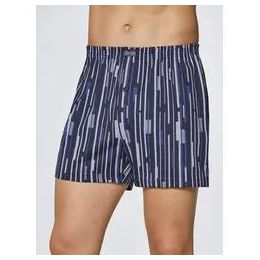 King&acute;S Club Boxershorts KINGS CLUB, Herren, Gr. 10, 2 Stk., blau (marine, bedruckt), 100% Baumwolle, Unterhosen