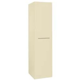 Wiho-K&uuml;chen Seitenschrank WIHO K&Uuml;CHEN "Unna", beige (front und korpus: magnolia), B:50cm H:200cm T:57cm, Schr&auml;nke, Seitenschrank, 50 cm breit