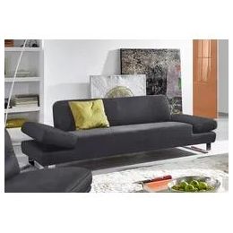 2-Sitzer W.Schillig "taboo", grau (antracite s37), B:202cm H:76cm T:101cm, Flachgewebe S22 (100% Polyester);Stoff S37 (100% Polyester): Luxus-Microfaser in Lederoptik;Longlife Xtra-Leder Z59: Glattleder mit modischer Pr&auml;gung. Hautst&auml;rke 0, 9 - 1, 1 mm;Longlife Xtra-Leder Z69: Das feinnarbige, gedeckte Softleder Z69 besticht durch seine au&szlig;ergew&ouml;hnliche Weichheit im trendigen &raquo;Vintage-Look&laquo;, Hautst