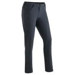 Funktionshose Maier Sports "Charlotte", Damen, Gr. 38, Normalgr&ouml;&szlig;en, grau, 91% Polyester, 9% Elasthan, Hosen Funktionshose, Damen Outdoorhose, elastische Hose mit Fleece Innenseite, Regular fit