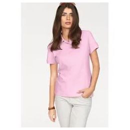 Poloshirt Fruit of the Loom "Lady-Fit Premium Polo", Damen, Gr. S (36), rosa, Piqu&eacute;, Obermaterial: 100% Baumwolle, unifarben, Basic, sehr figurbetont h&uuml;ftbedeckend, Rundhals, Rippstrickb&uuml;ndchen, Shirts, Sommershirt, unifarben, aus reiner Baumwolle