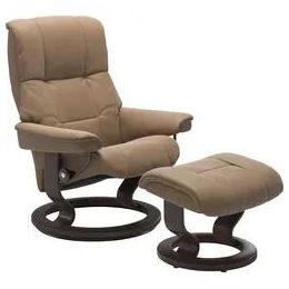 Relaxsessel stressless "Mayfair", braun (almond paloma), B:88cm H:102cm T:77cm, Leder BATICK: BATICK ist ein leicht korrigiertes, durchgef&auml;rbtes und genarbtes M&ouml;belleder, bei dem die meisten Unebenheiten und Spuren in der Regel entfernt wurden.;Leder PALOMA: PALOMA ist ein durchgef&auml;rbtes Semianilin-M&ouml;belleder mit nat&uuml;rlicher Narbung.;ROHLEDER Stoff Q2 FARON: Ein fester zuverl&auml;ssiger Boucl&eacute; mit ein