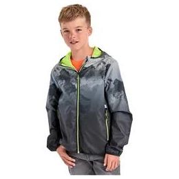 Outdoorjacke Killtec "Lyse BYS JCKT B", Jungen, Gr. 116, schwarz, Obermaterial: 100% Polyester;Futter: 100% Polyester, Jacken Outdoorjacke, Leichte, wasserdichte Kinderjacke, klein verpackbar, cooles Muster