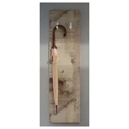 Garderobenpaneel Home Affaire "Hamburg", beige (pero), B:31cm H:110cm T:2cm, Holzwerkstoff, Garderobenpaneele, Garderobenpaneel