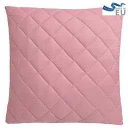 Microfaserkissen OTTO HOME "Microlux Kopfkissen 40x80 cm, 80x80 cm", rosa, B:80cm L:80cm, Bezug: 100% Polyester. F&uuml;llung: 100% Polyester, Kopfkissen, Kissen, in den Farben: wei&szlig;, blau, rosa & gr&uuml;n