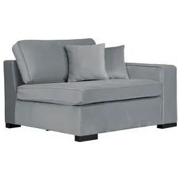 Sofaelement Home Affaire "Skara", grau, B:110cm H:86cm T:100cm, Polsterelemente, Modul zum eigenen Zusammenstellen, in vielen Bezugsqualit&auml;ten