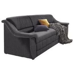 3-Sitzer DOMO collection "Lale formsch&ouml;nes und komfortables Sofa, zeitlos und elegant", grau (anthrazit), B:198cm H:88cm T:93cm, Microfaser PRIMABELLE (100% Polyester);Struktur grob (85% Polyester, 15% Polyacryl);Struktur (100% Polyester), Sofas, optimal f&uuml;r kleinere R&auml;ume