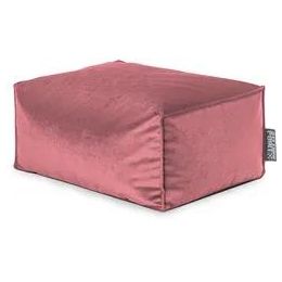 Sitzsack MAGMA HEIMTEX "Roll MARLA", rosa (altrose), B:55cm H:35cm, Bezug: 100% Polyester, Sitzs&auml;cke, Sitzsack