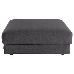 Sofa-Mittelelement Home Affaire "Bloomfield Mega Hocker in 2 Gr&ouml;&szlig;en", braun (obsidian), B:128cm H:43cm T:133cm, 100% Polyester, Polsterelemente, Sofa-Element, passende Erweiterung zur Serie "Bloomfield", als Mittelelement passend