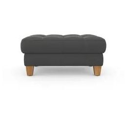 Sit & More Stauraumhocker SIT & MORE "Westham", grau, B:101cm H:47cm T:66cm, 90% Polyester 10%Polyamid, Hocker, wahlewise mit/ohne Federkern