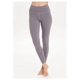 ENDURANCE ATHLECIA Trainingstights ATHLECIA "Gaby", Damen, Gr. 34, EURO-Gr&ouml;&szlig;en, lila (flieder), 75% Nylon, 25% Elasthan, unifarben, Hosen, mit bequemem Dehnbund