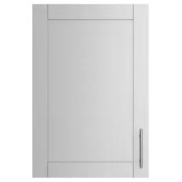 H&auml;ngeschrank KOCHSTATION "KS-Ahus", grau (hellgrau matt, wildeiche nachbildung), B:60cm H:89,6cm T:34,9cm, Schr&auml;nke, H&auml;ngeschrank, Breite 60 cm