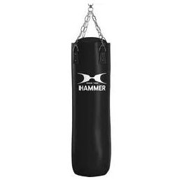 Boxsack HAMMER "Black Kick" Gr. 3, schwarz, Boxs&auml;cke, B/H/L: 35cm x 150cm, Logo, unifarben, B:35cm H:150cm