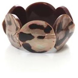 Armband "Lexa", Damen, Gr. Holz, braun, Collezione Alessandro, Armb&auml;nder Armband
