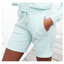 H.I.S. Bermudas H.I.S, Damen, Gr. 52/54, N-Gr, gr&uuml;n (hellmint), Interlock, Obermaterial: 60% Baumwolle, 40% Polyester, unifarben, Basic, bequem kniefrei, Hosen Bermudas