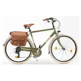 Cityrad "Citybike 615 Alu Man" Gr. 50, gr&uuml;n (schlamm, schlamm), VENICE - I LOVE ITALY, Fahrr&auml;der, 50cm, 28 Zoll (71,12cm), f&uuml;r Herren, Kettenschaltung