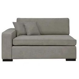 Sofaelement Home Affaire "Skara XXL", beige (dunkelbeige), B:140cm H:86cm T:130cm, 100% Polyester, Polsterelemente, Modul XXL - zum eigenen Zusammenstellen, Armlehne links/rechts w&auml;hlbar