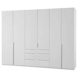 Kleiderschrank wimex "New York", wei&szlig;, B:270cm H:236cm T:58cm, Schr&auml;nke, Kleiderschrank, wahlweise 208 oder 236cm hoch