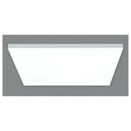 N&auml;ve N&Auml;VE LED Panel "Carente", wei&szlig;, 1, H: 4,5cm, 1 Stk., Leuchten, CCT, Nachlichtfunktion, dimmbar, incl. Fernbedienung, Farbe: wei&szlig;/klar