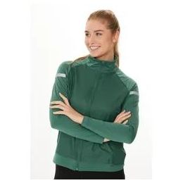 Laufjacke Endurance "Lasdy", Damen, Gr. 42, gr&uuml;n, 88% Polyester, 12% Elasthan, unifarben, normal, ohne Ausschnitt, Jacken, aus winddichtem Material