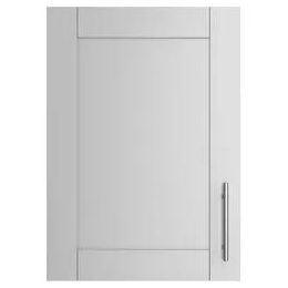 H&auml;ngeschrank KOCHSTATION "KS-Ahus", grau (hellgrau matt, wildeiche nachbildung), B:50cm H:70,4cm T:34,9cm, Schr&auml;nke, H&auml;ngeschrank, Breite 50 cm