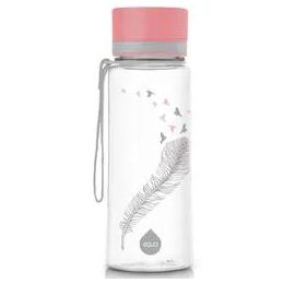 Trinkflasche Equa "Equa Kids Birds", rosa (rosa, transparent), H:21cm, Tritan, Trinkflaschen, Trinkflasche, Tritankunststoff, Inhalt 600 ml