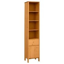 Hochschrank OTTO products "Jorrick", beige (natur), B:40cm H:193cm T:34,2cm, Massivholz, Schr&auml;nke, Bad-Hochschrank Hochschrank, Breite 40 cm, Massivholz Kiefer mit Bio &Ouml;l/Wachs behandelt