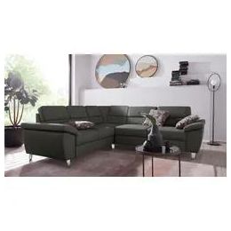 Sit & More Ecksofa SIT & MORE "Sorano L-Form", grau (anthrazit), B:249cm H:88cm T:229cm, Sofas, Ecksofa, wahlweise mit Bett- und Relaxfunktion, inkl. Bettkasten