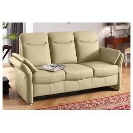 3-Sitzer Home Affaire "Tahoma", beige (creme), B:199cm H:103cm T:89cm, Sofas, mit Armteilverstellung, Federkern
