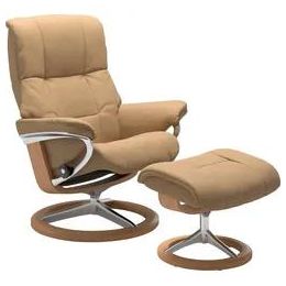Relaxsessel stressless "Mayfair", beige (sand paloma), B:83cm H:102cm T:74cm, Leder BATICK: BATICK ist ein leicht korrigiertes, durchgef&auml;rbtes und genarbtes M&ouml;belleder, bei dem die meisten Unebenheiten und Spuren in der Regel entfernt wurden.;Leder PALOMA: PALOMA ist ein durchgef&auml;rbtes Semianilin-M&ouml;belleder mit nat&uuml;rlicher Narbung.;ROHLEDER Stoff Q2 FARON: Ein fester zuverl&auml;ssiger Boucl&eacute; mit einem
