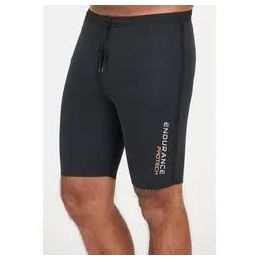 Funktionstights Endurance "PROTECH", Herren, Gr. XL, EURO-Gr&ouml;&szlig;en, schwarz, Kunstfaser, unifarben, normal, Hosen, mit schnelltrocknender Funktion