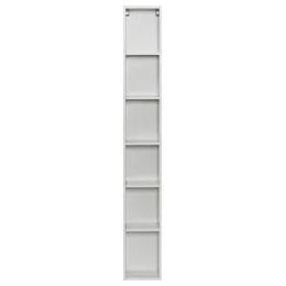 Hochschrank Welltime "Trento, Badm&ouml;bel, Badregal, Regal, Breite 25 cm", wei&szlig;, B:25cm H:180cm T:25cm, Schr&auml;nke, Hochschrank, Standregal, Badezimmer-Regal, f&uuml;r viel Stauraum