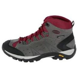 Br&uuml;tting Wanderschuh BR&Uuml;TTING "Trekkingstiefel Mount Bona High", Damen, Gr. 41, grau, Veloursleder, Schuhe Wanderschuh