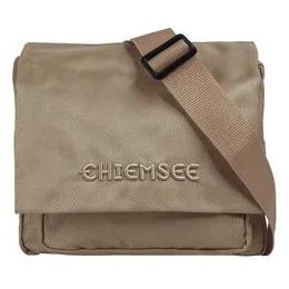 Umh&auml;ngetasche Chiemsee, Gr. B/H/T: 23cm x 20cm x 5cm onesize, beige (sand), Kunstfaser, leicht gl&auml;nzend, unifarben, Taschen Umh&auml;ngetasche