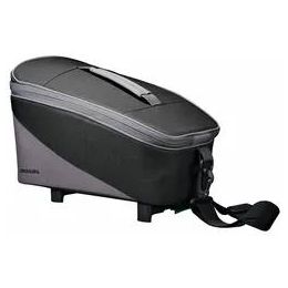 Fahrradtasche Racktime "TALIS", grau (grau, schwarz), Taschen, B/H/T: 23cm x 18cm x 37cm, Polyester, B:23cm H:18cm T:37cm