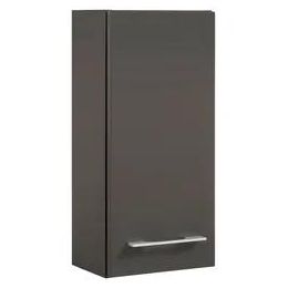 H&auml;ngeschrank Welltime "Davos", grau (grau, graphit), B:30cm H:64cm T:20cm, Schr&auml;nke, H&auml;ngeschrank