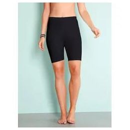 Radlerhose, Damen, Gr. 56, Normalgr&ouml;&szlig;en, schwarz, 95% Baumwolle, 5% Elasthan, unifarben, kurz, Hosen Radlerhose, Topseller