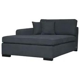 Sofaelement Home Affaire "Skara", blau (graublau), B:110cm H:86cm T:160cm, Polsterelemente, Modul zum eigenen Zusammenstellen, in vielen Bezugsqualit&auml;ten