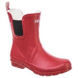 Gummistiefel MOLS "Suburbs", Gr. 40, rot, Gummi, Schuhe Gummistiefel, mit wasserdichter Funktion